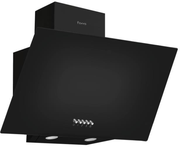 Ferre 60cm Black Glass Extractor FH.Z001