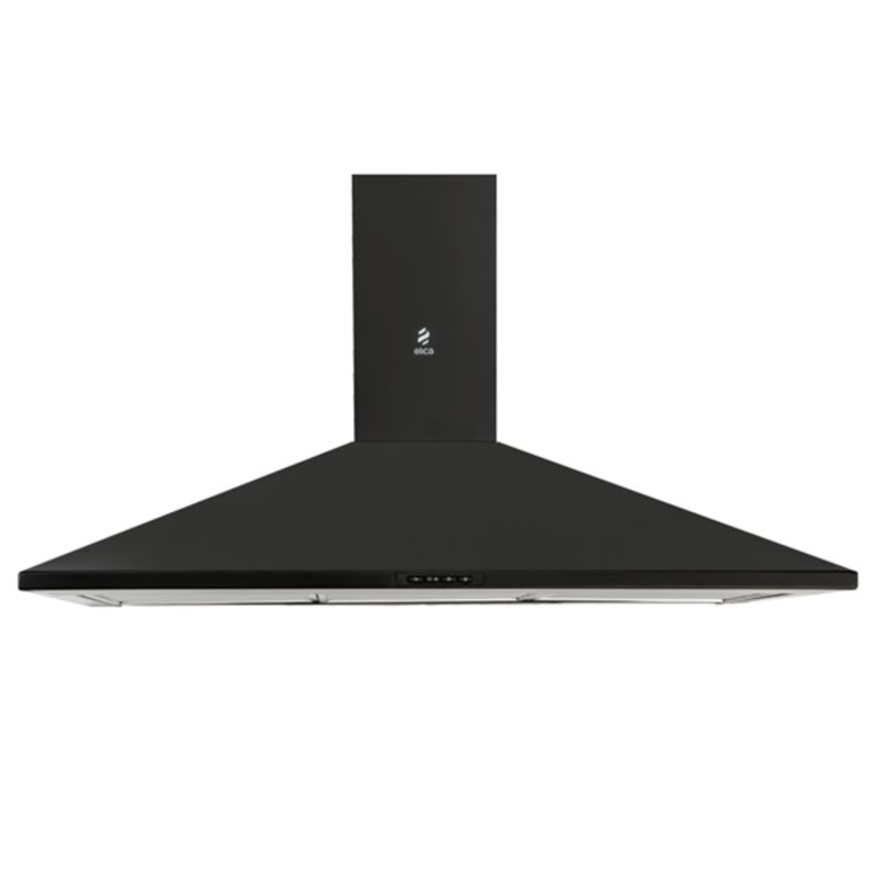 ELICA 90CM PYRAMID STYLE COOKER HOOD- BLACK