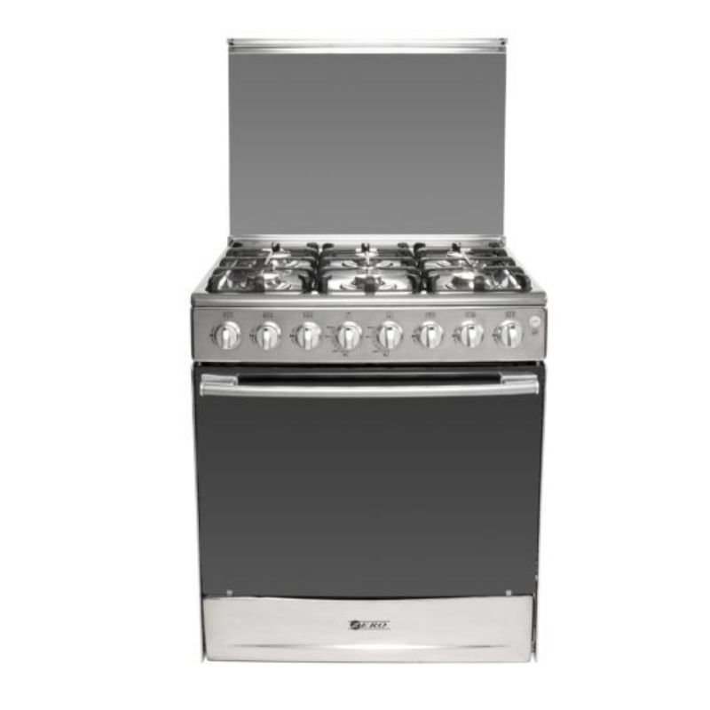 Zero Appliance 6 Burner Stainless Steel Gas Stove